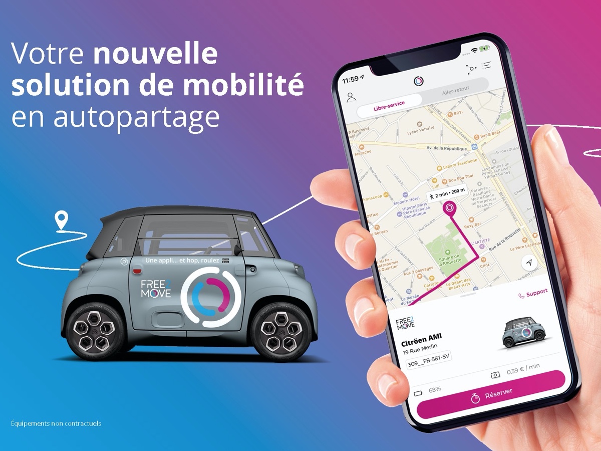 La Citroën Ami ëlectric entra a far parte della flotta di car sharing ...