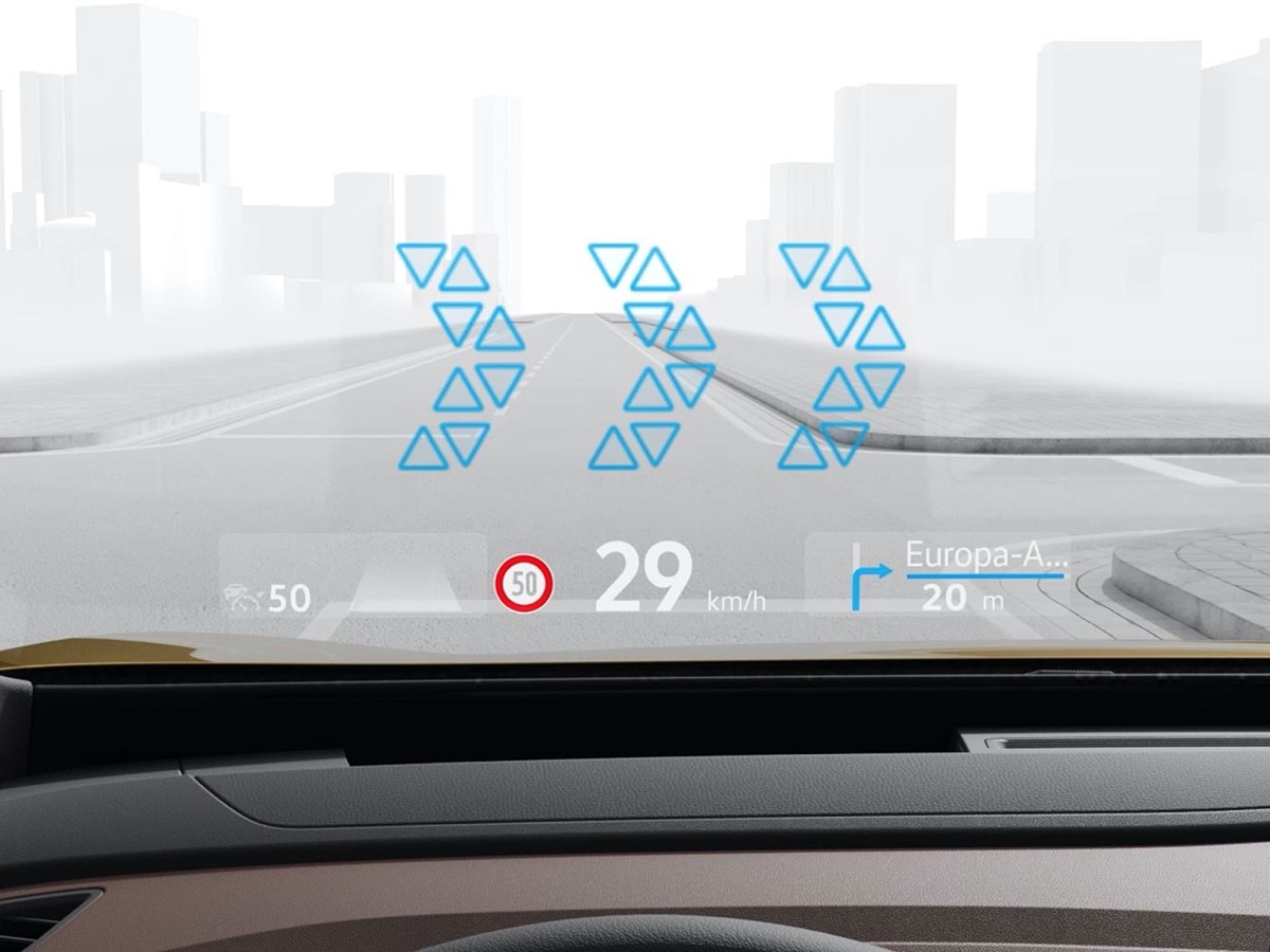Volkswagen: the ID.4 brings augmented reality head-up display to debut