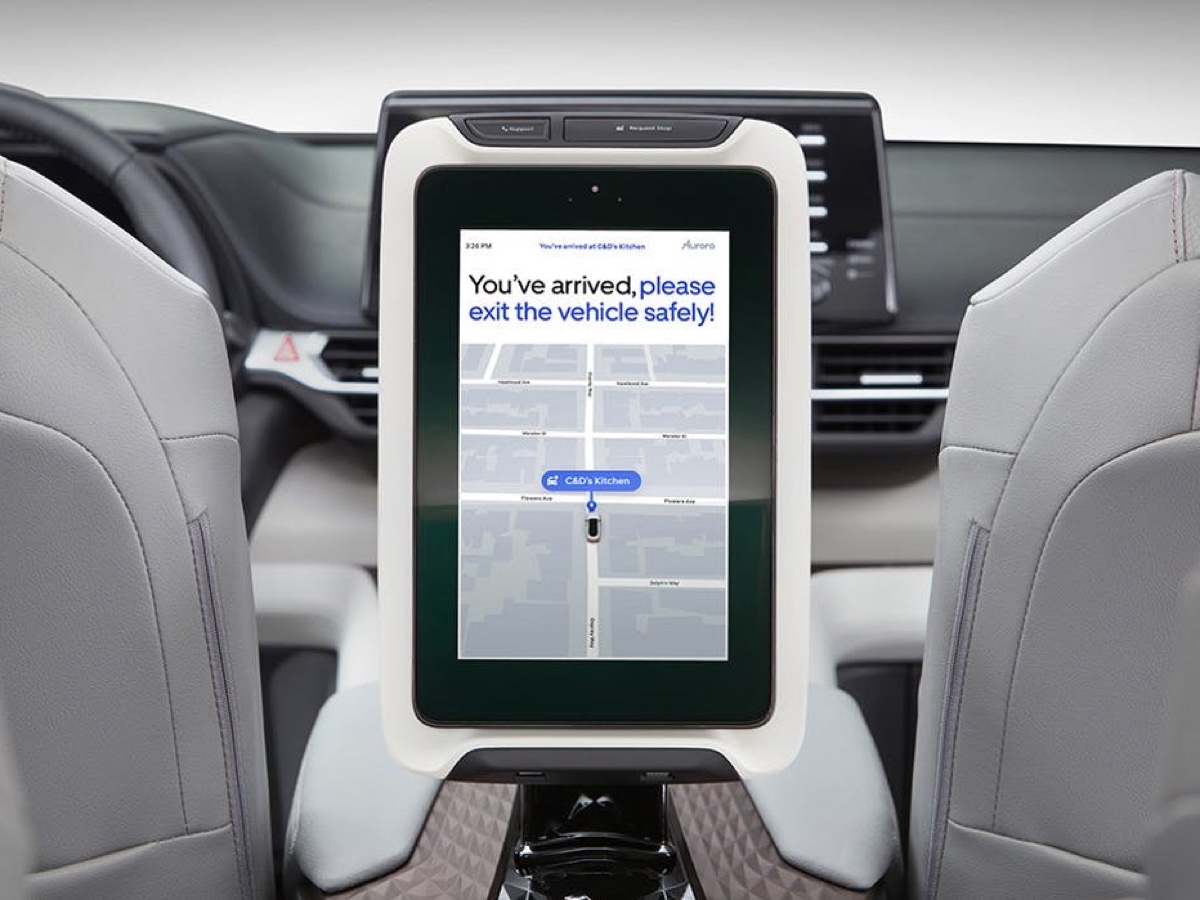 Aurora with Toyota and Denso for the development of autonomous driving