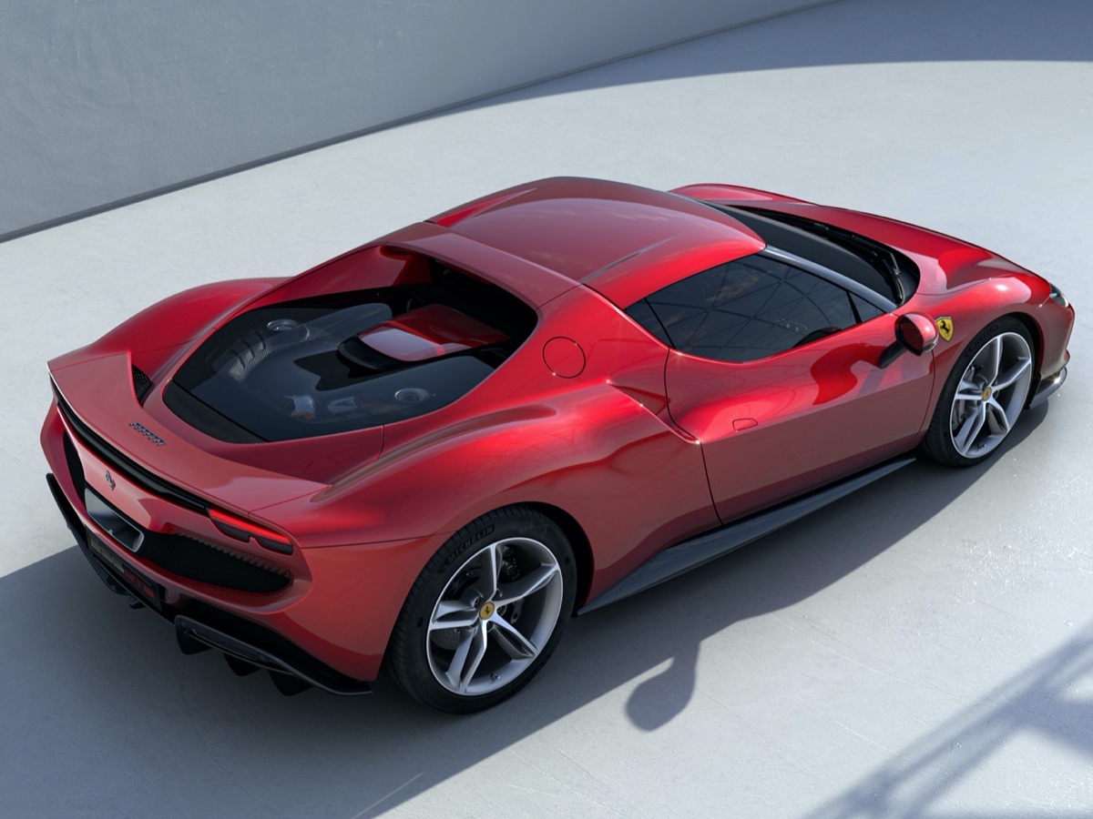 Primo V6 ibrido plug-in per la 296 GTB, nuova berlinetta sportiva Ferrari