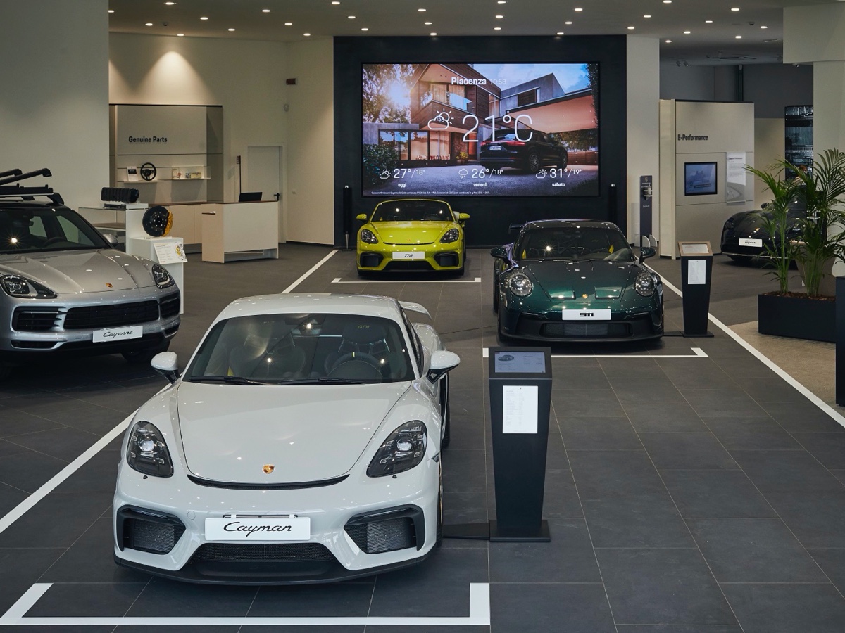 Destination Porsche, the new concept of global dealerships inaugurated ...