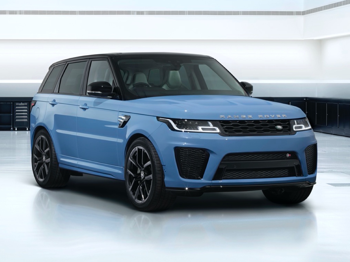Combinazioni esclusive di colori per la Range Rover Sport SVR Ultimate ...