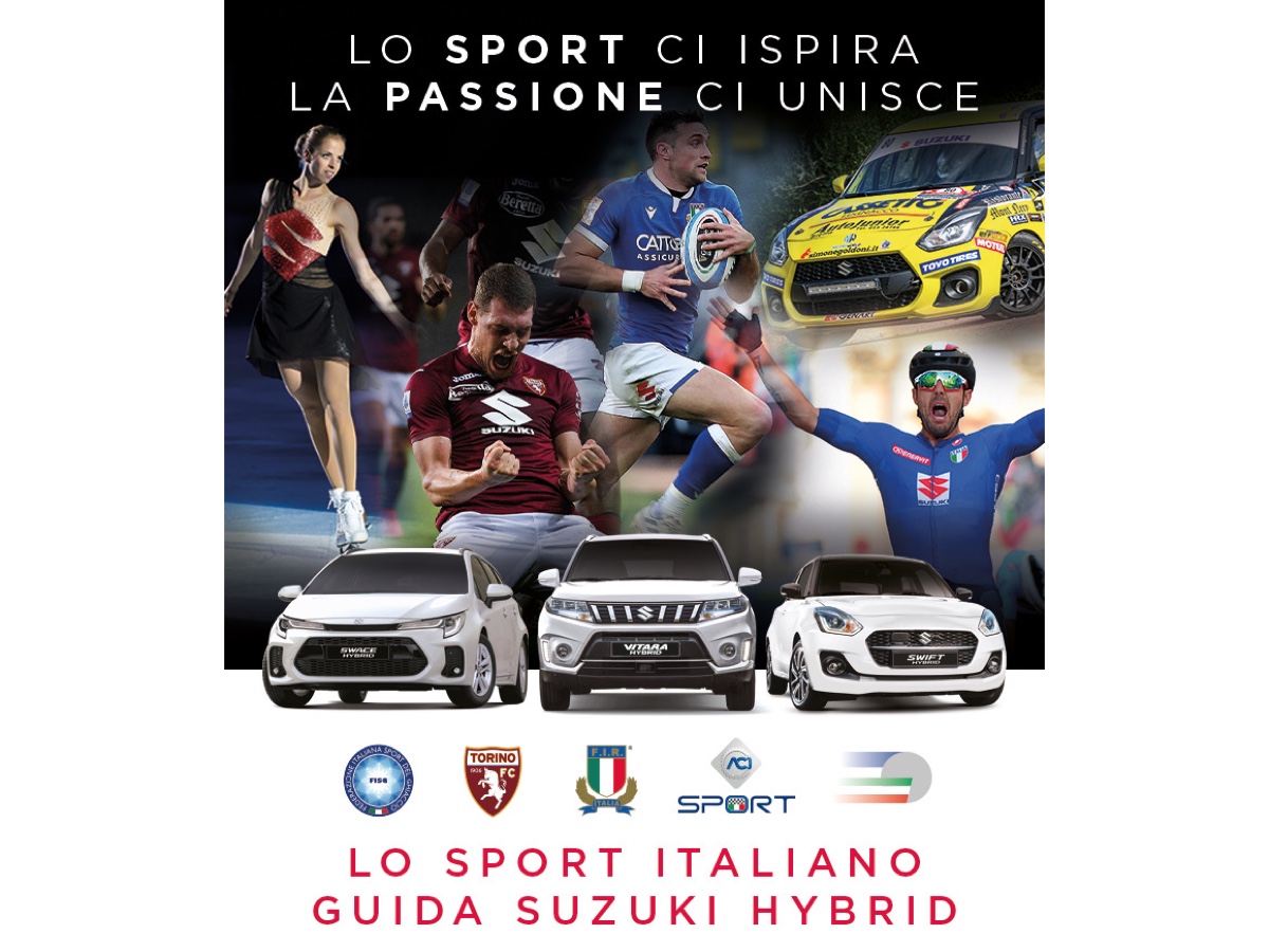 New Suzuki ADV campaign to thank Italian sport