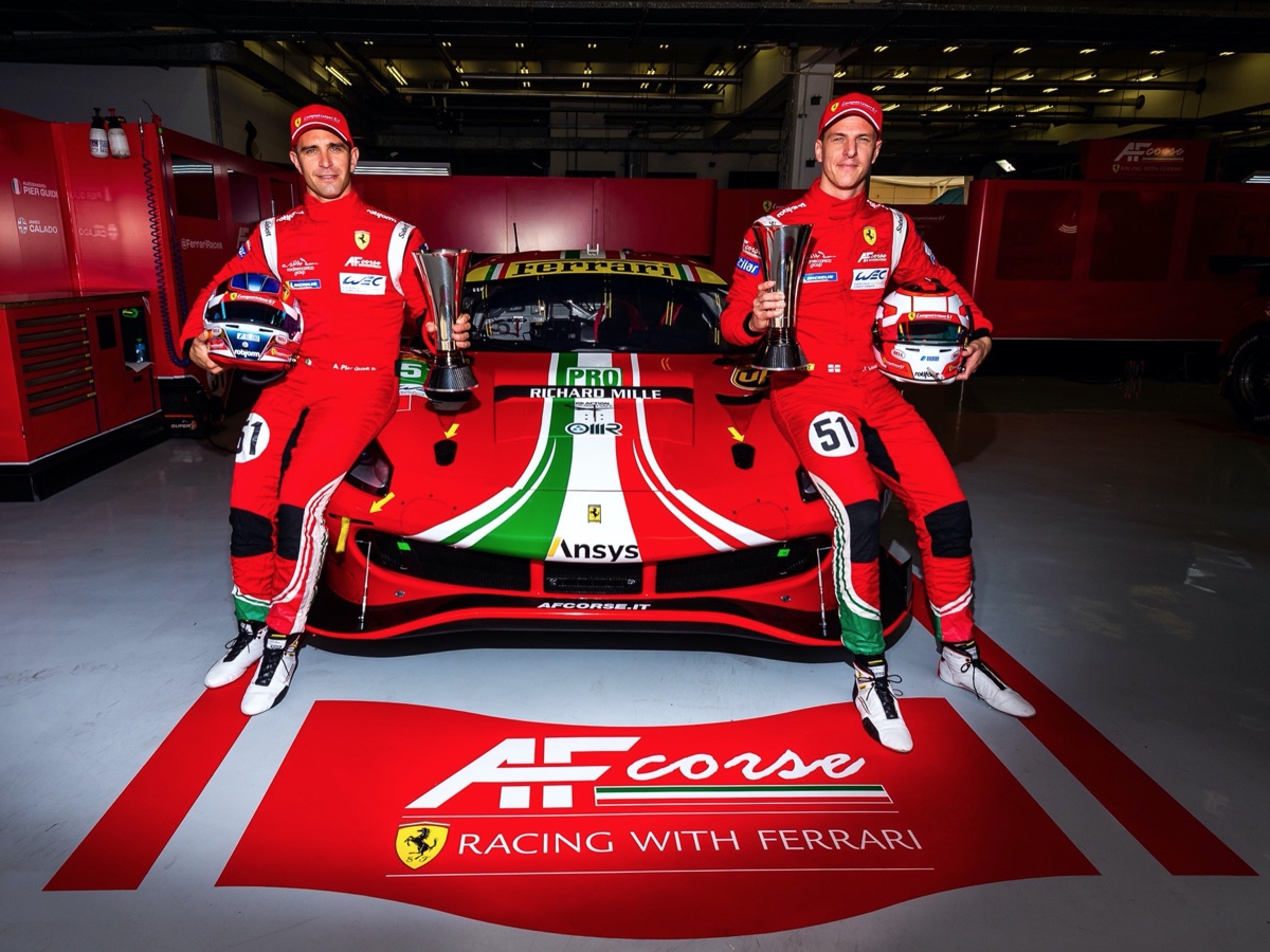 Ferrari World Champion of the WEC LM GTE Pro championship