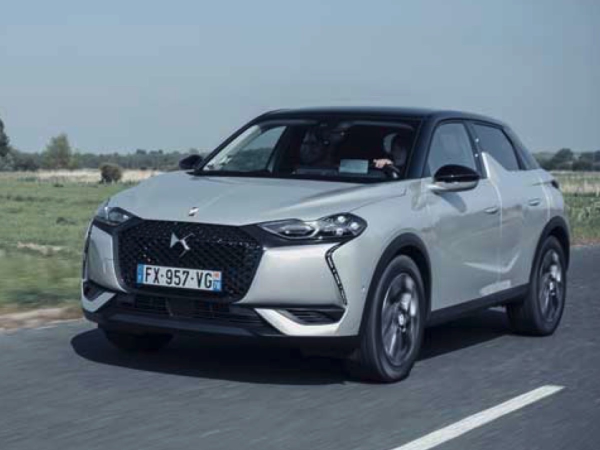 The evolution of DS 3 Crossback E-Tense with a range of 341 km