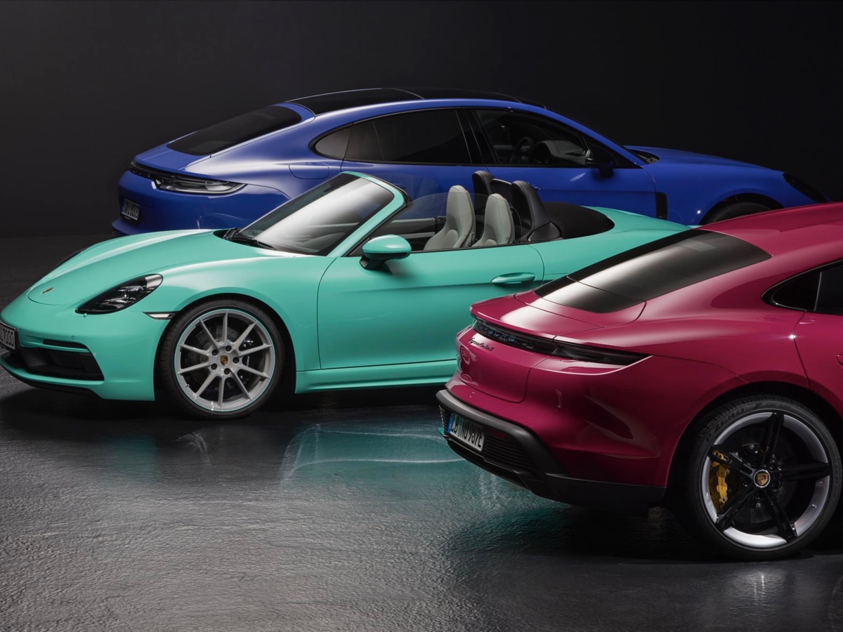 Nuova gamma di colori speciali Exclusive Manufaktur per tutte le Porsche