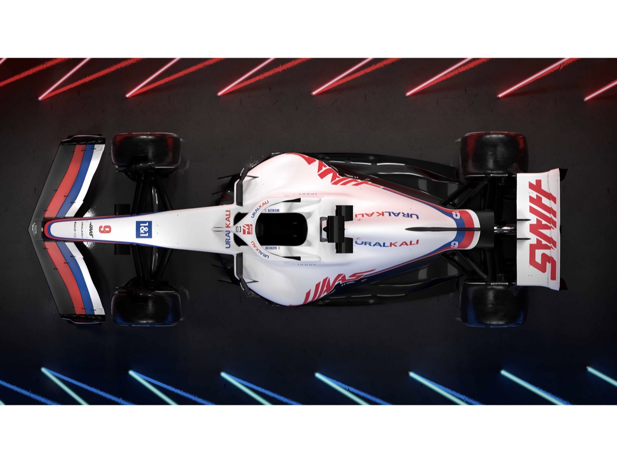 Haas first F1 team to unveil its new single-seater for 2022