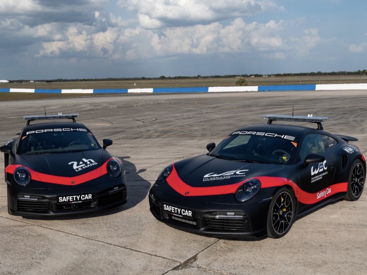 The Porsche 911 Turbo S, Safety Car of the WEC, will debut in Sebring