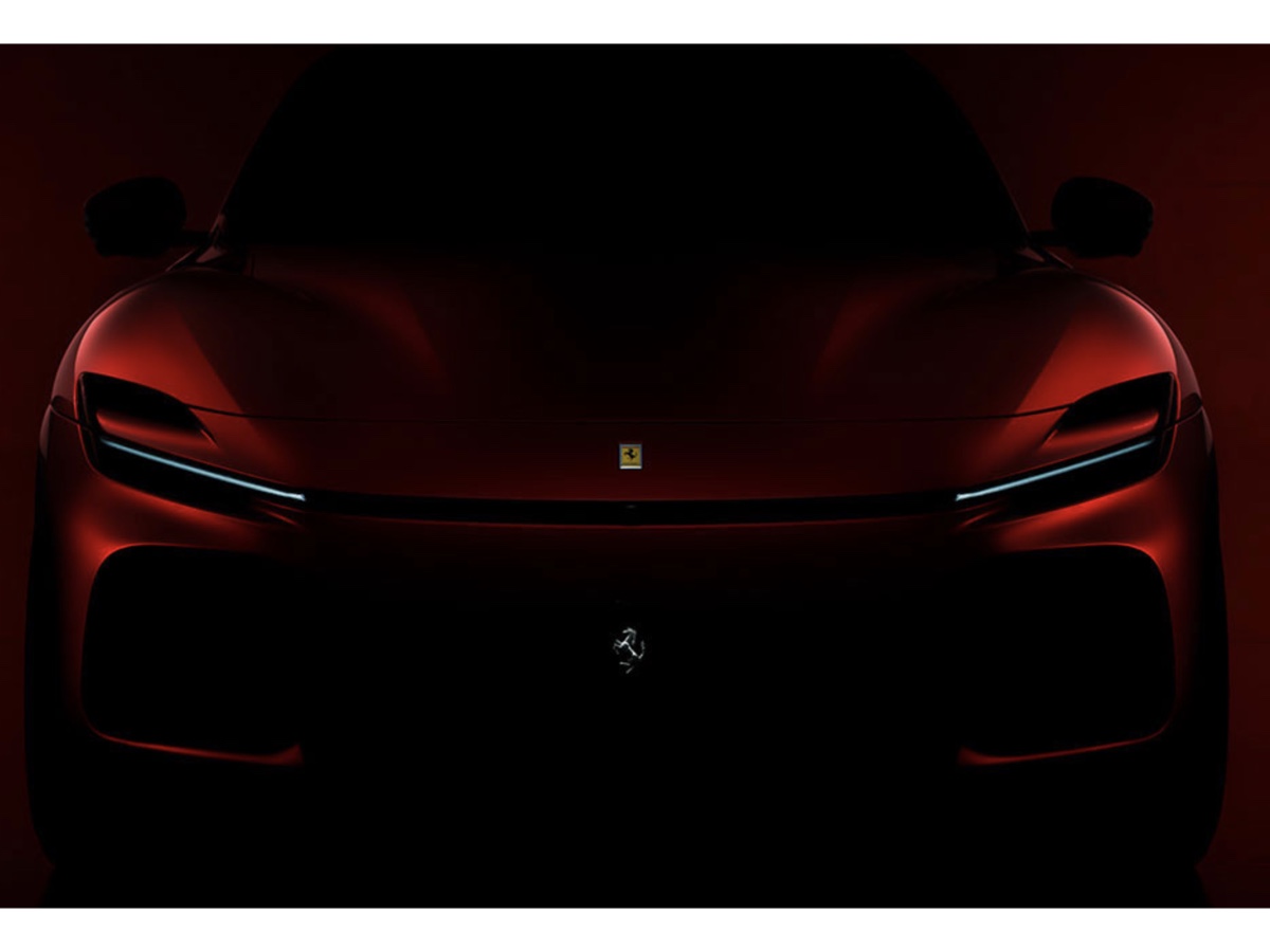 Primo teaser ufficiale della Ferrari Purosangue, che verrà svelata ...