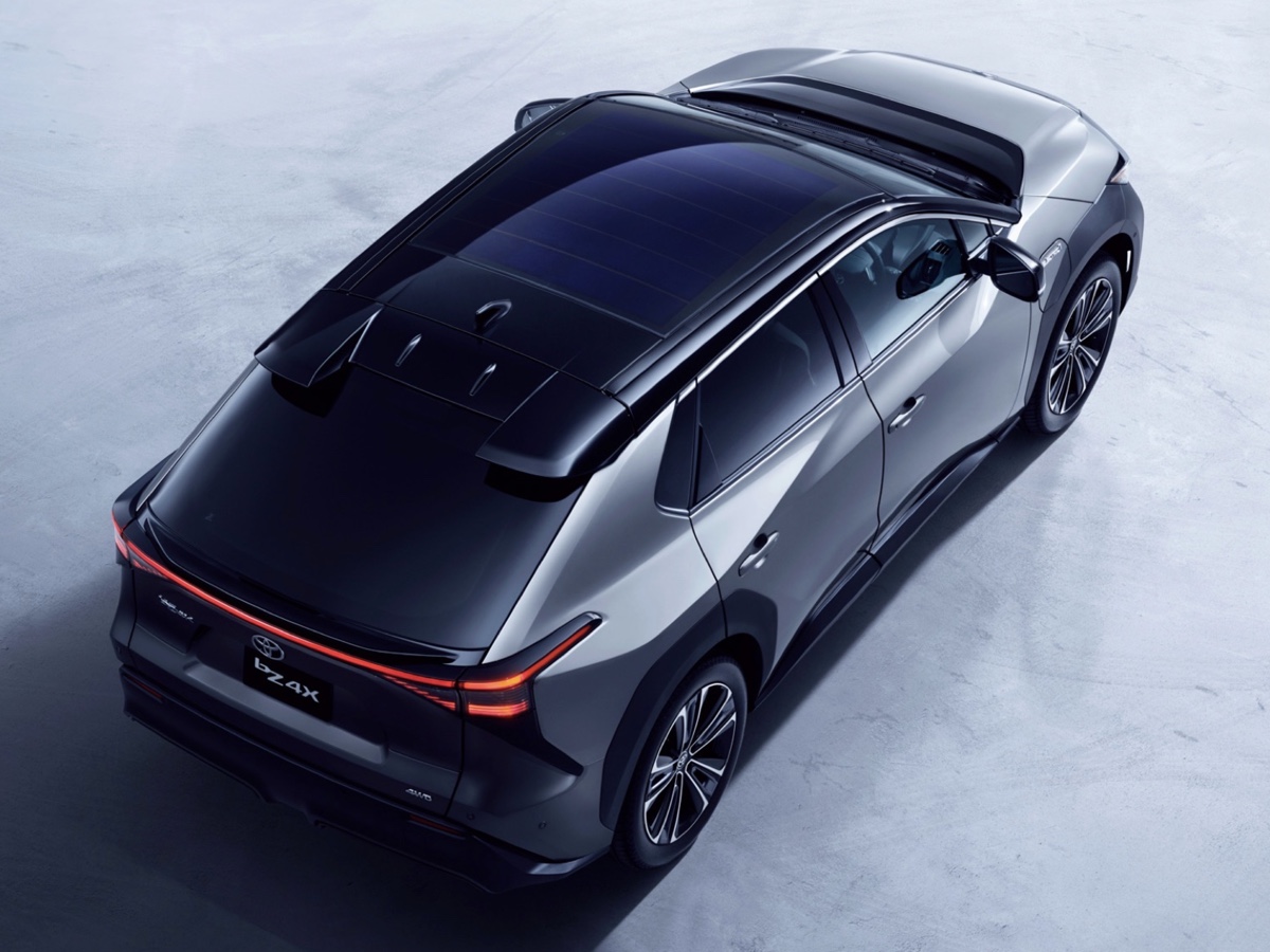 Preview on May 12th for Toyota bZ4X full electric SUV