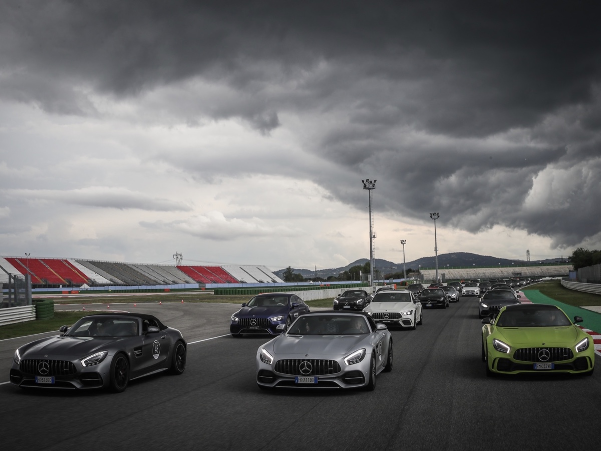 The AMG Performance Day 2022 takes to the track in Imola