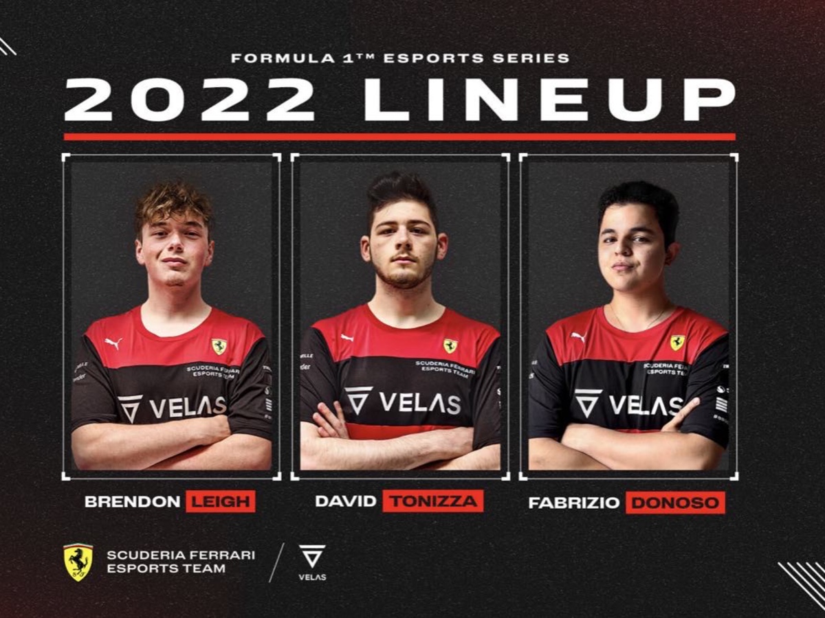Tre i piloti Ferrari per la nuova stagione della F1 Esports Series Pro ...