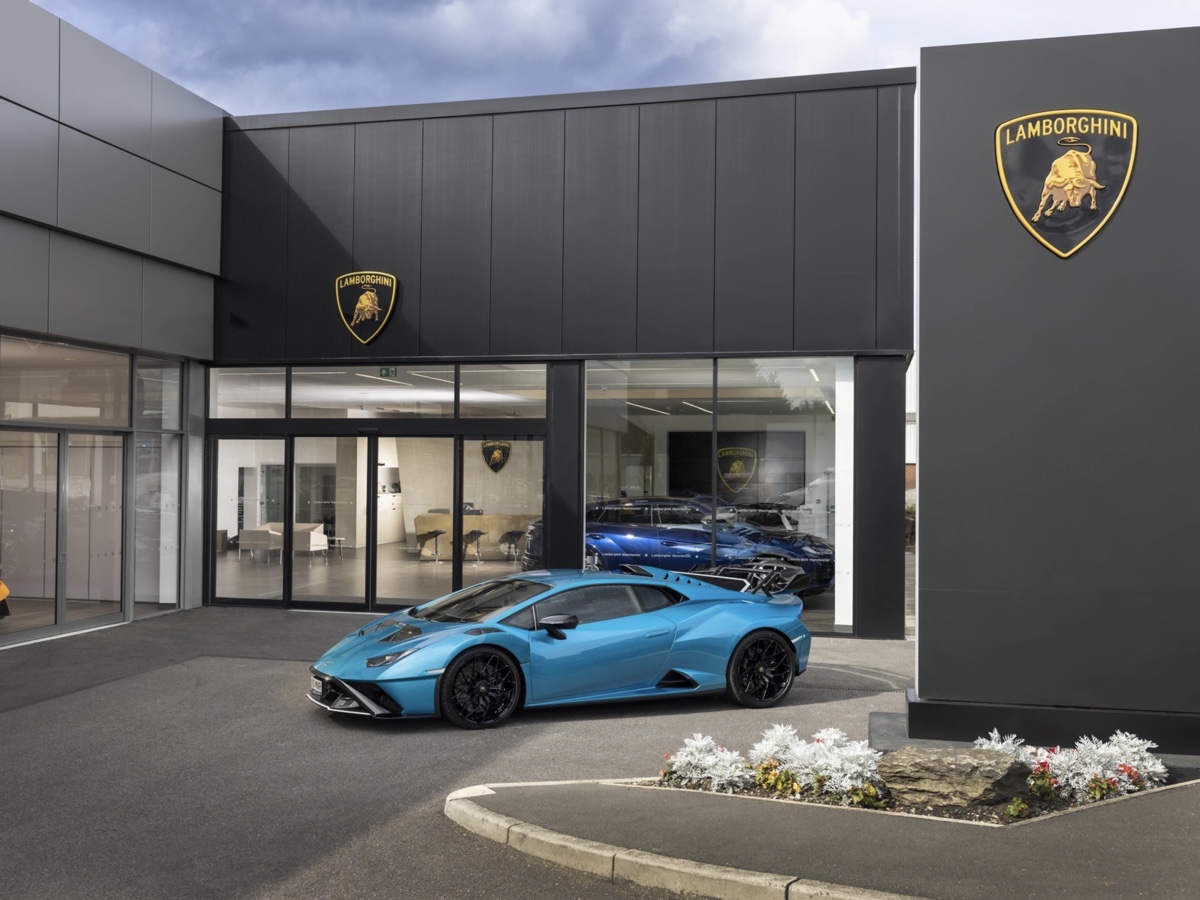 Totally redesigned Lamborghini showroom opened in Manchester