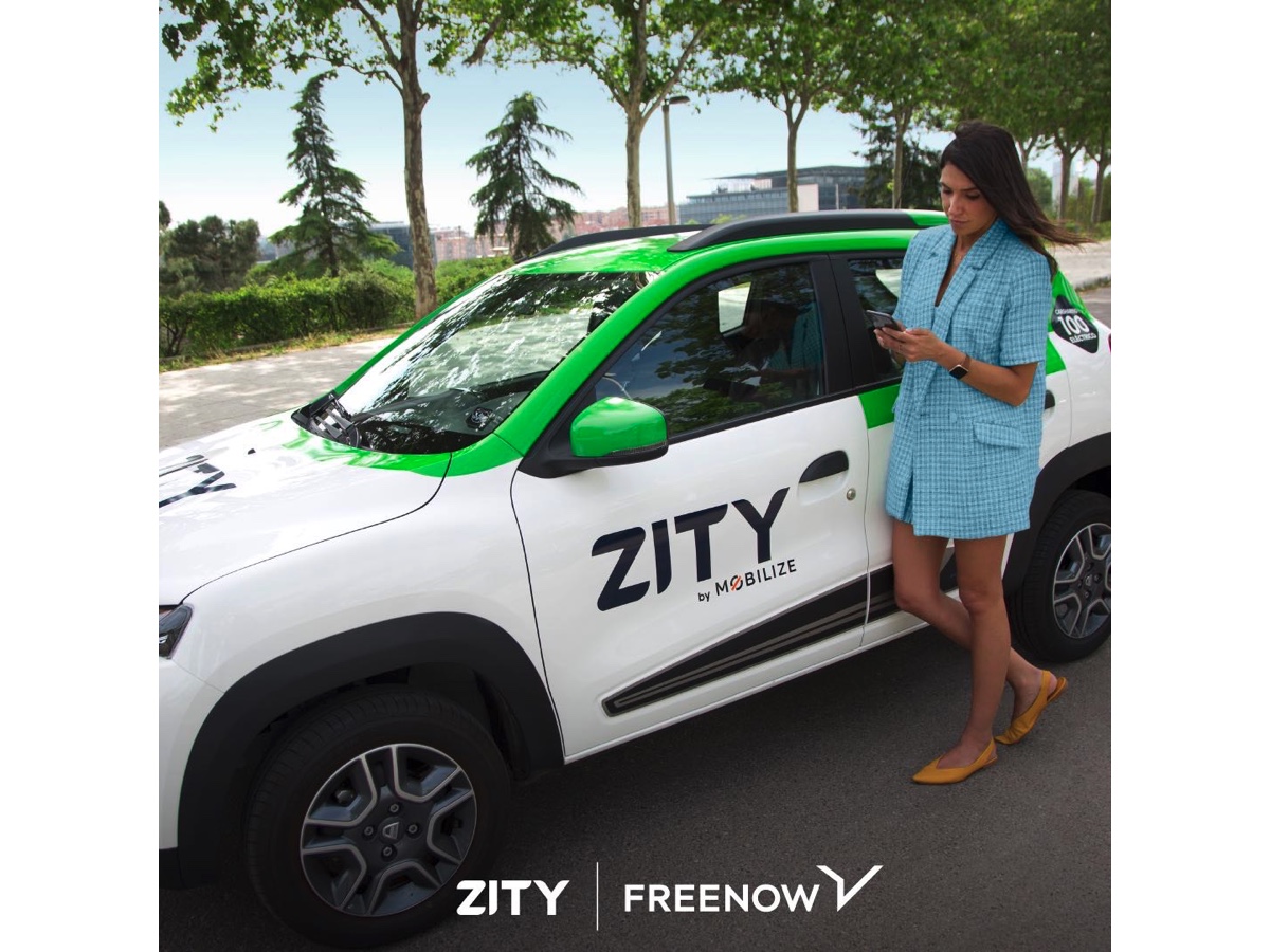 Car sharing Zity anche per gli utenti Free Now a Milano
