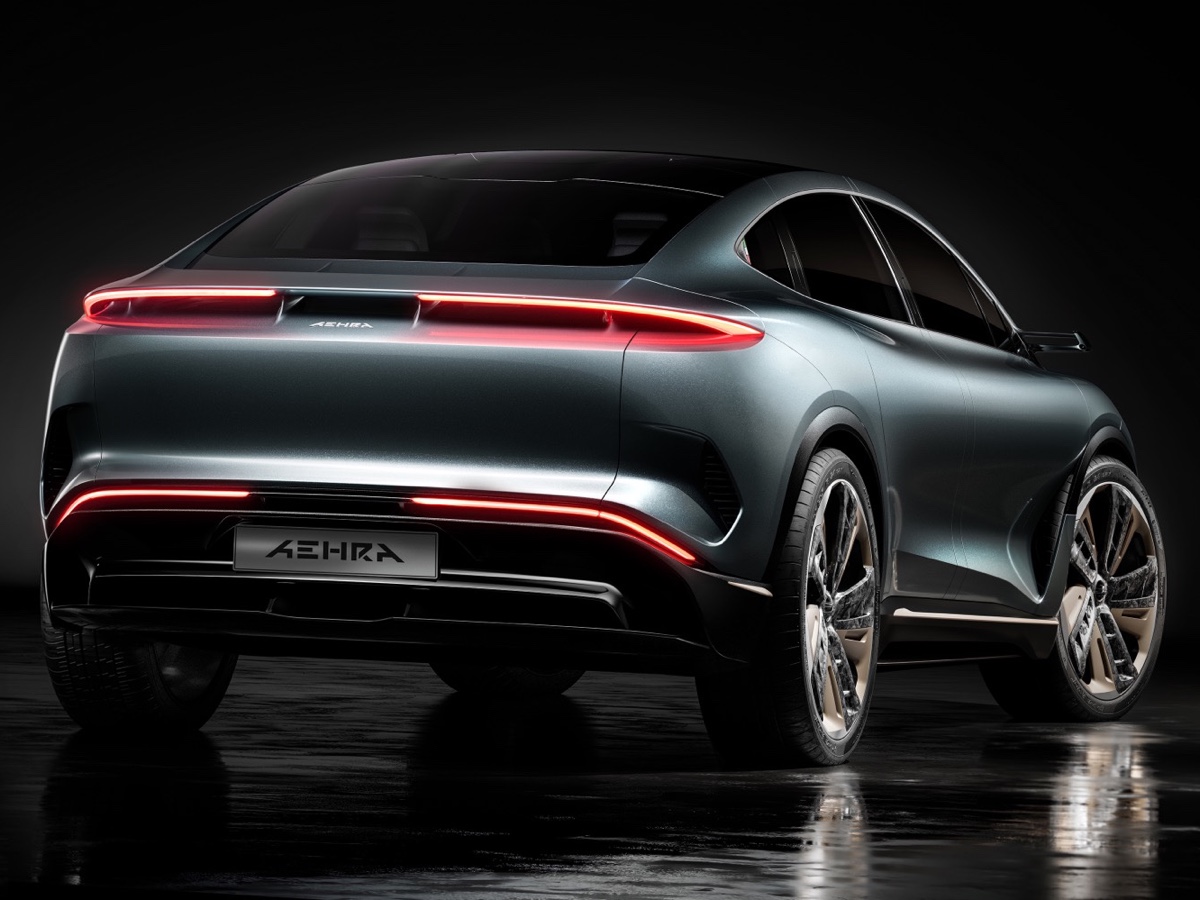Aerodinamica attiva e autonomia di oltre 800 km per il SUV Aehra
