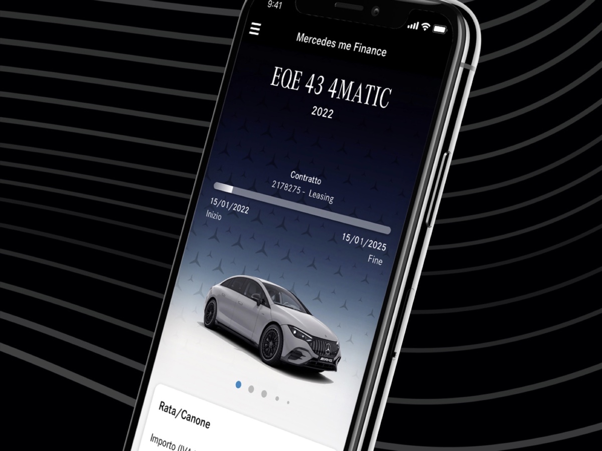 Mercedes-Benz Financial lancia l’app Mercedes me Finance