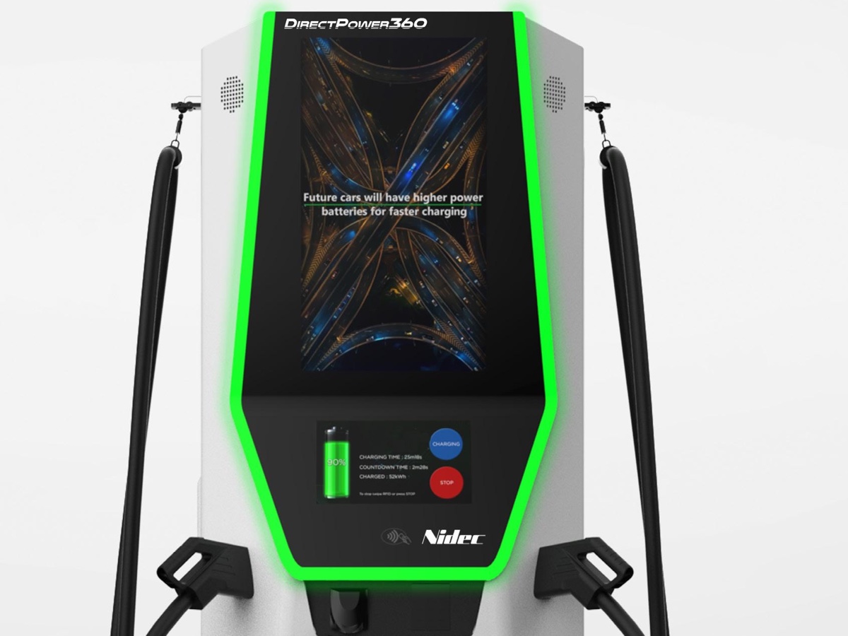 Nidec targets the Middle East with its "DirectPower DC" charging station