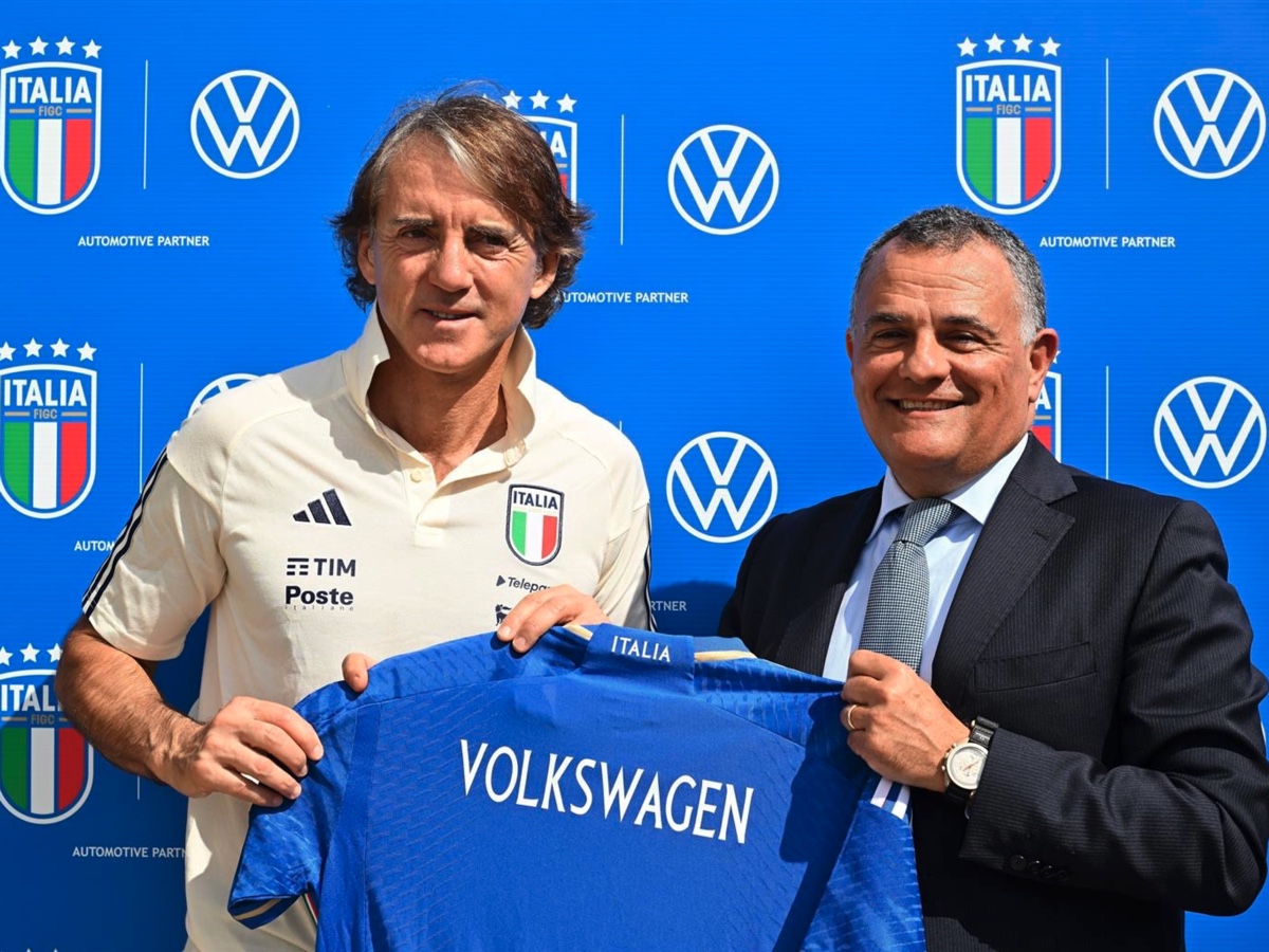Volkswagen Italia è automotive partner della FIGC per il 2023-2024