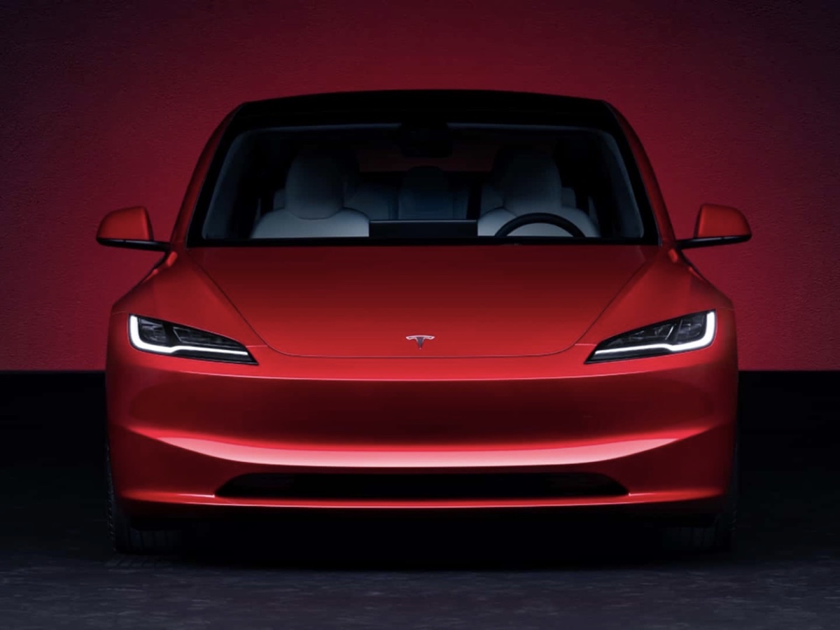 Up to 629 km of range for the renewed Tesla Model 3